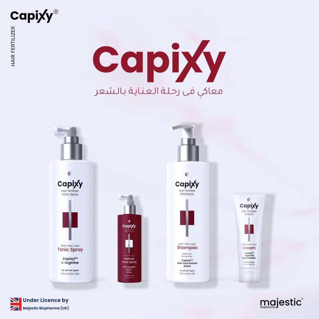 CAPIXY للشعر من مواد طبيعية ..العلاج الأول لتساقط الشعر وتحفيز نموه في 6 أسابيع فقط - جميلات